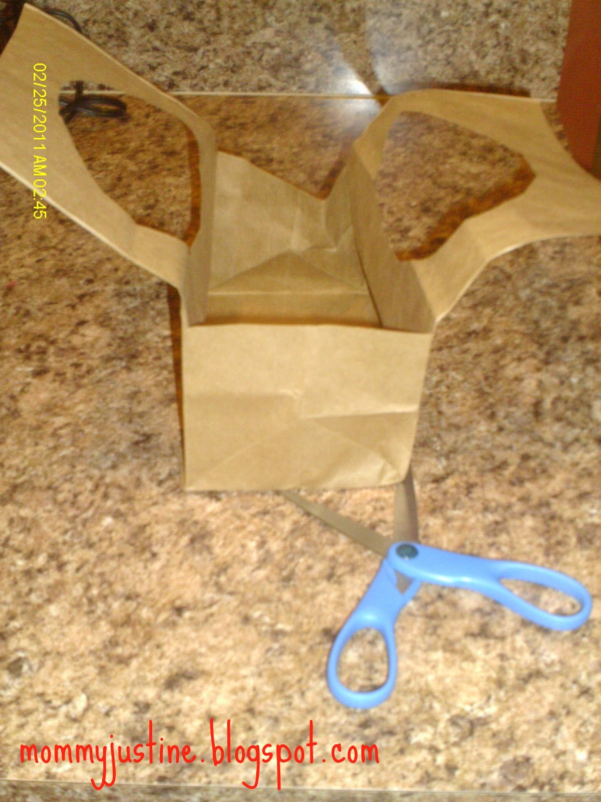 MommyJustine: Paper Bag Manger & Character Building Activity