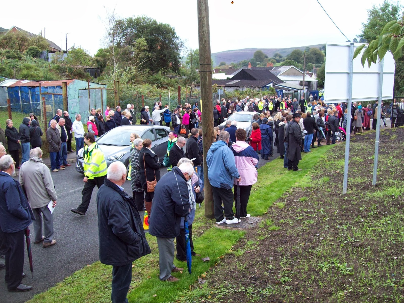 Taylor Tuxford Associates: Senghenydd memorial service 14th October 2013