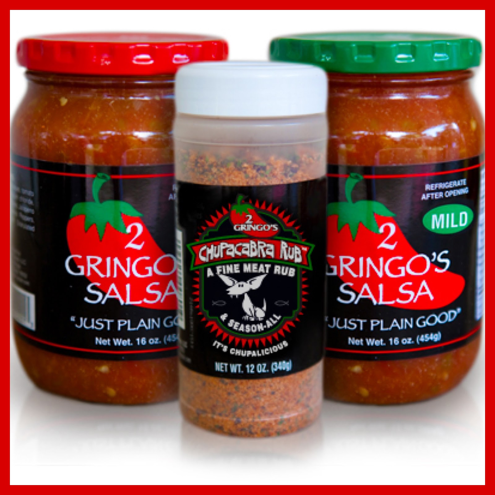 #Giveaway: 2 Gringo's Salsa & Chupacabra Rub {5 WINNERS} #GoTexan # ...