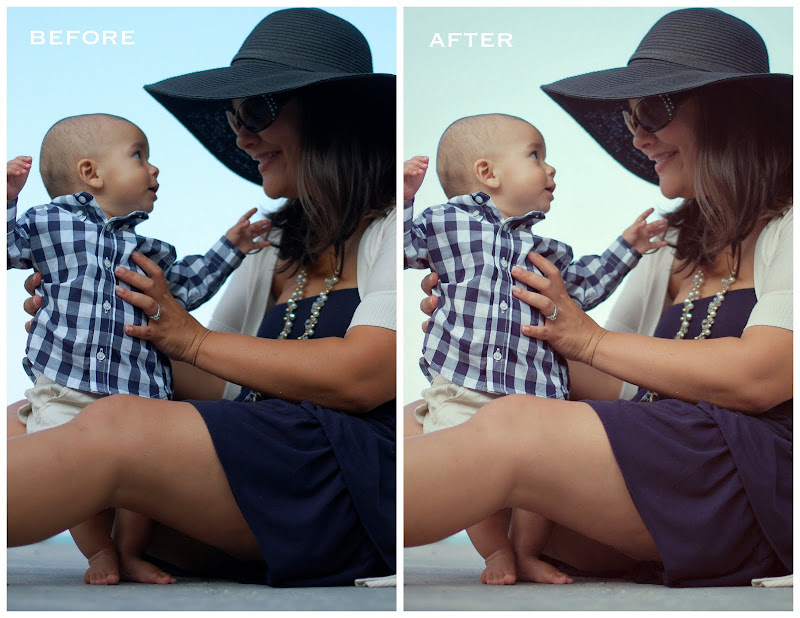 | before and afterA Small Snippet