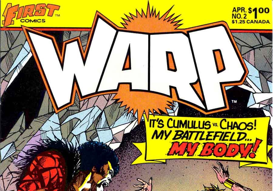 Warp #2 - Frank Brunner art & cover - Pencil Ink