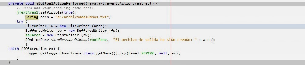 Manejo de Archivos ~ Programacion en Java