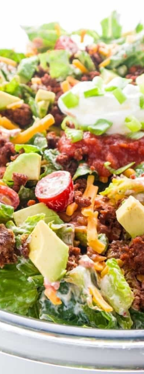 EASY HEALTHY TACO SALAD RECIPE WITH GROUND BEEF Foods For Healthy Diets easy-healthy-taco-salad-recipe-with-ground-beef-foods-for-healthy-diets