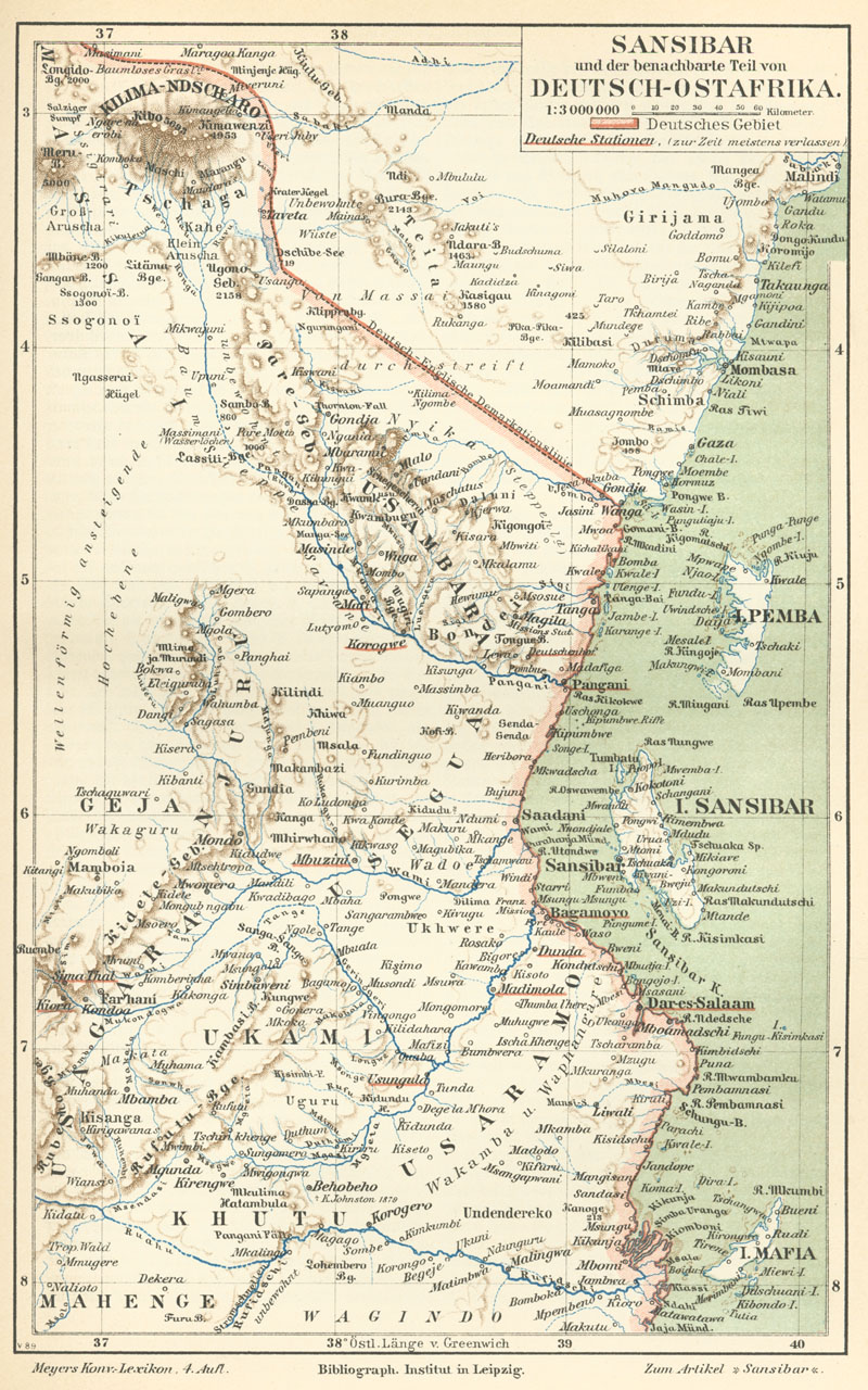 Big Blue 1840-1940: Zanzibar