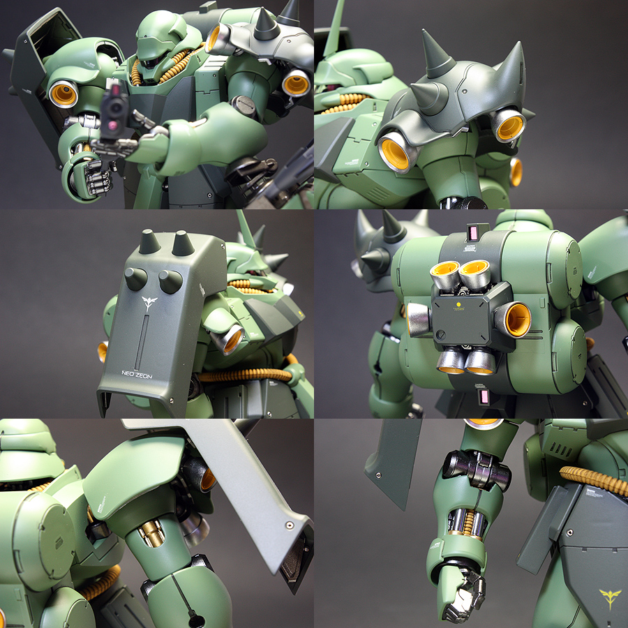 MG 1/100 Geara Doga Painted Build