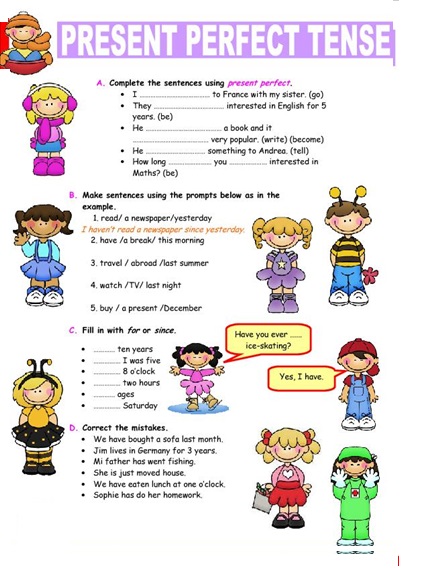 ENGLISH TIME: Presente Perfecto (Present Perfect Tense)