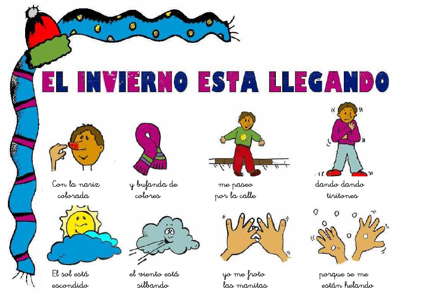 CANTORES INFANTILES: EL INVIERNO ESTÁ LLEGANDO.