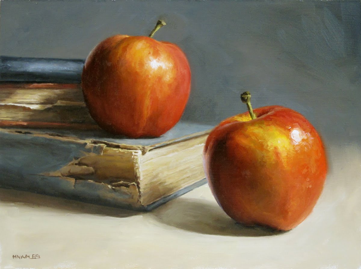 MICHAEL NAPLES: Apples with Books