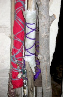 Imaginative Homeschool: CRAFT: Wrapped Walking Stick