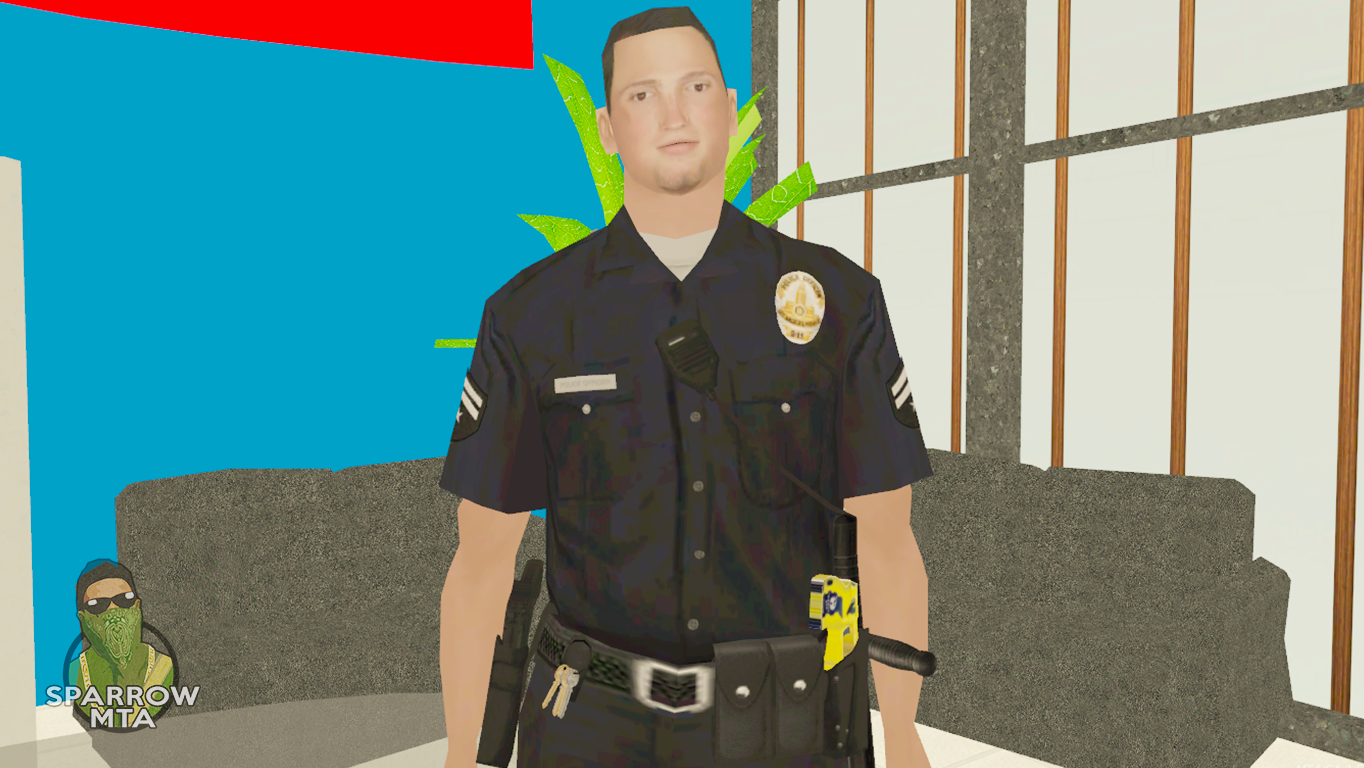 MTA SA 10 Adet Low Poly Polis Skin Scripti