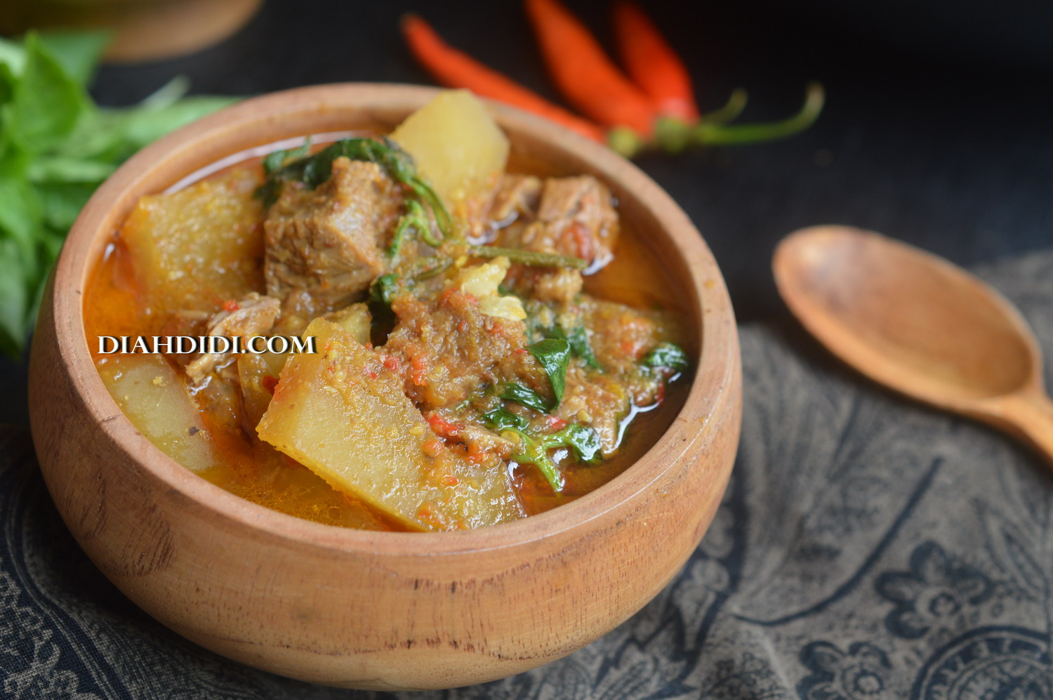 Diah Didi's Kitchen: Gedang Mekuah..Masakan Bali