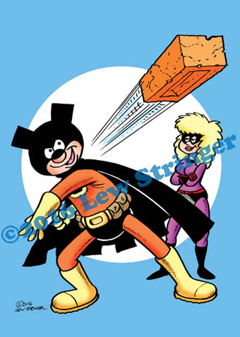 BLIMEY! The Blog of British Comics: Brickman! He's a card!
