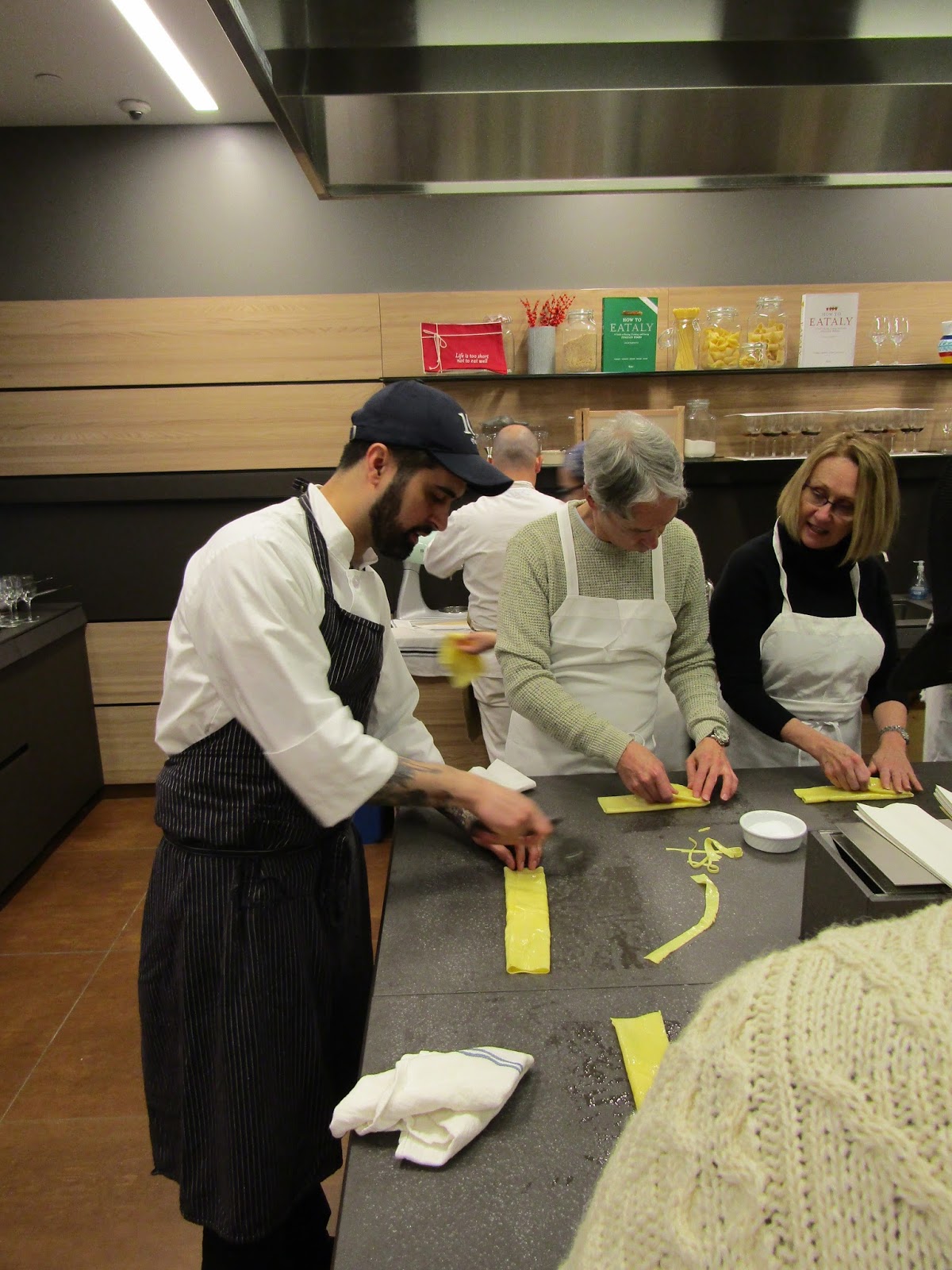 The Boston Foodie: Making Pasta At Eataly