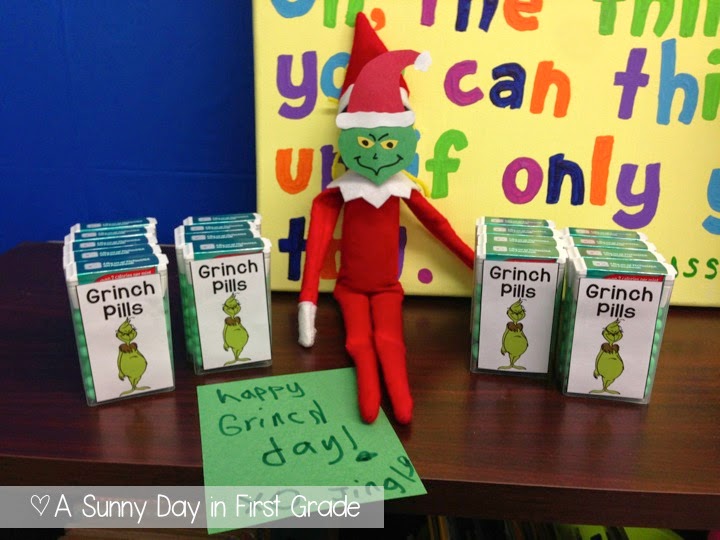 Grinch Day!!! | A Sunny Day in First Grade