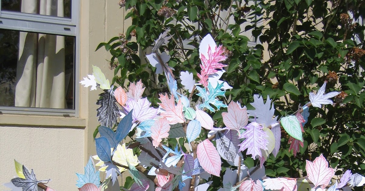 Amiscol: Arbre multicolore à la manière de Miro