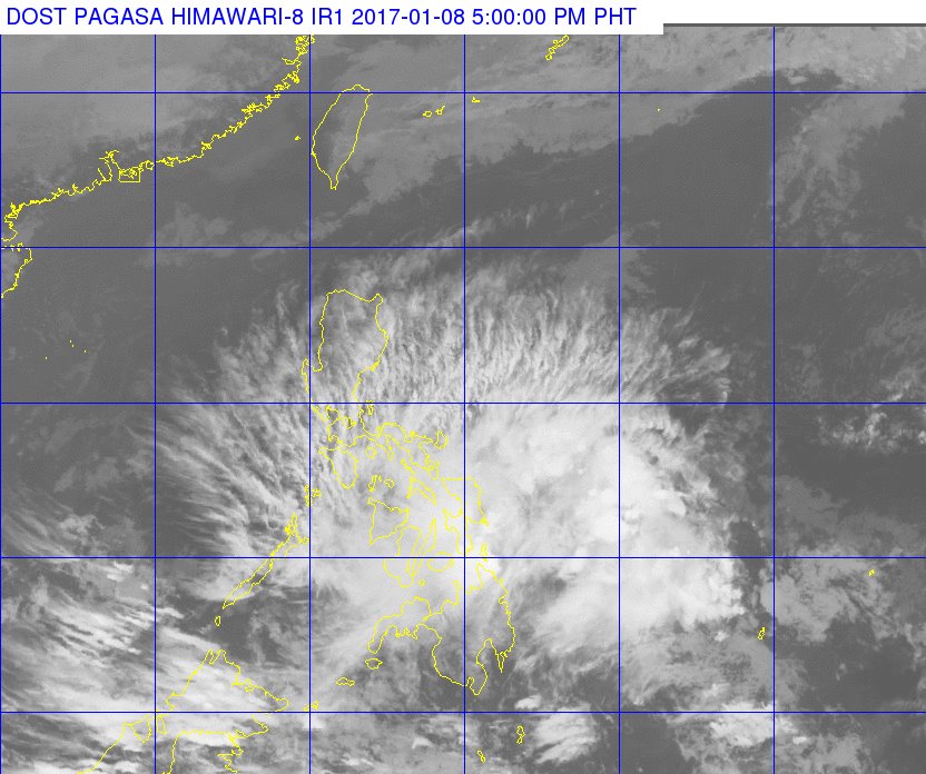 'Bagyong Auring' makes landfall over Siargao Island