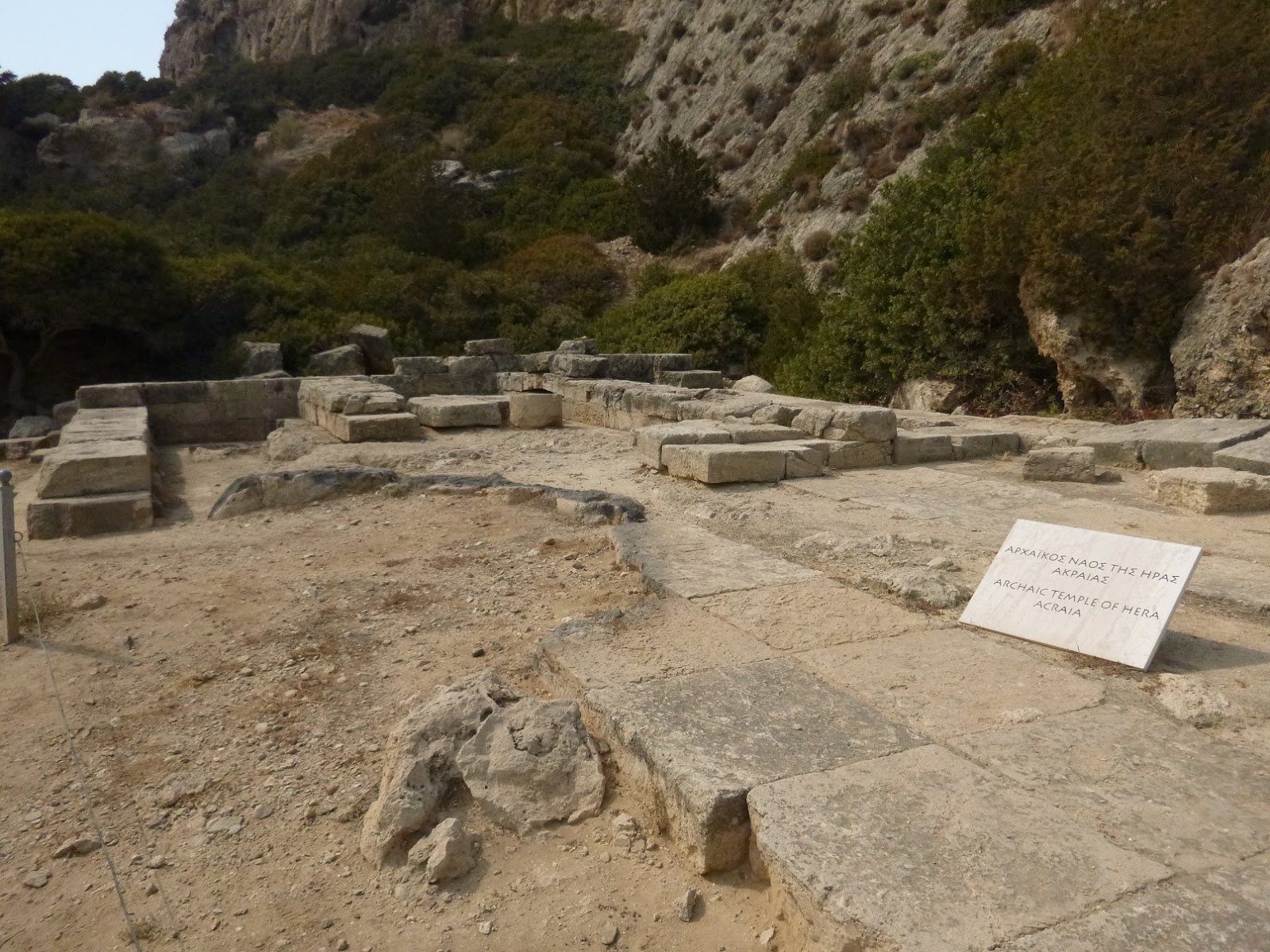 Γιώργος Πρίμπας (Στιγμές): [O Αρχαιολογικός χώρος στο ακρωτήριο Ηραίο ...