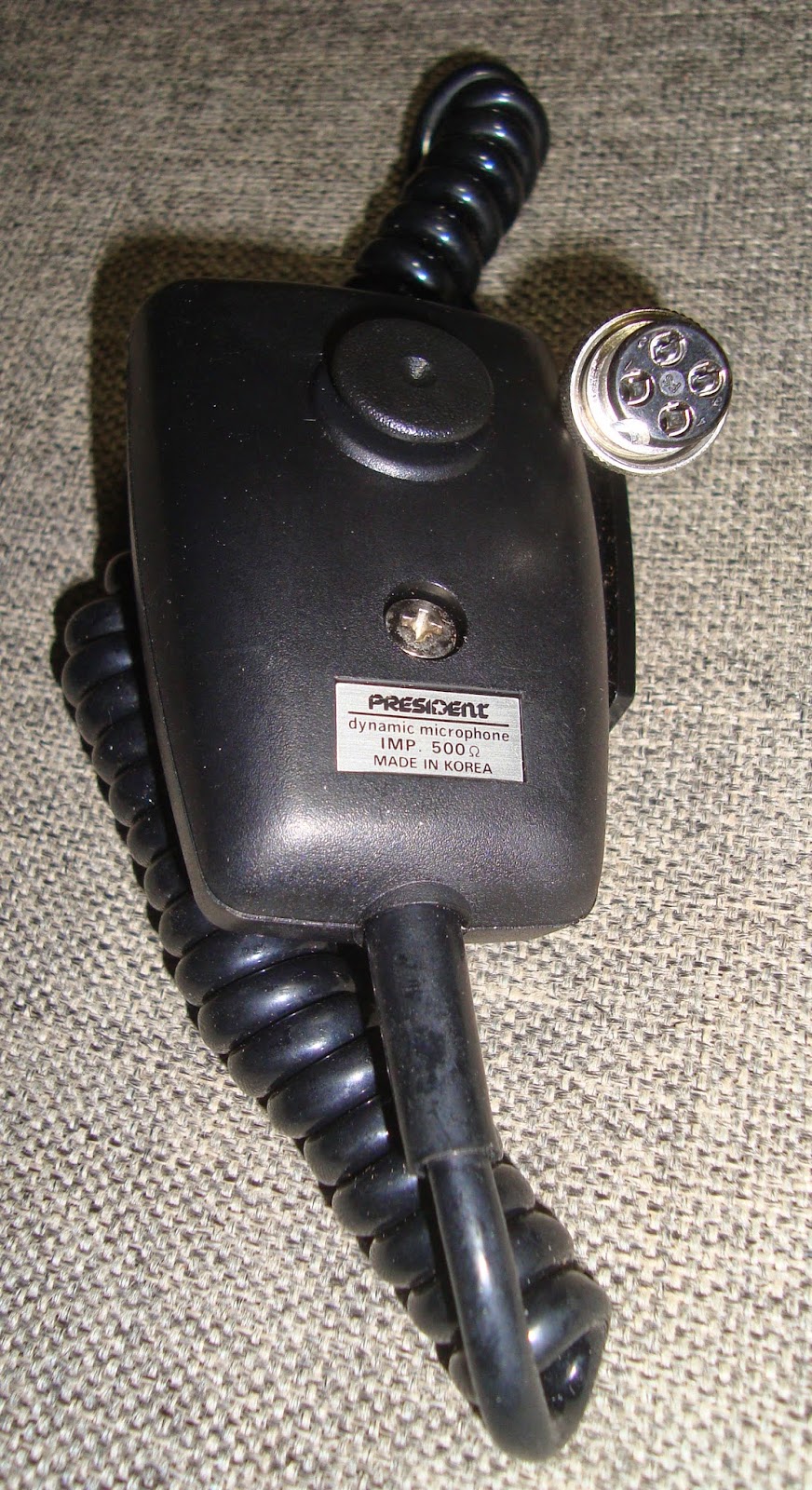 RADIO SELLER: Original President Microphone Japan ,tested price Rp 200. ...