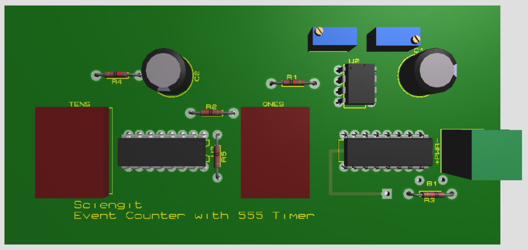 DIY Event Counter/Clock using 555 Timer and CD4026B - Sciengit ...
