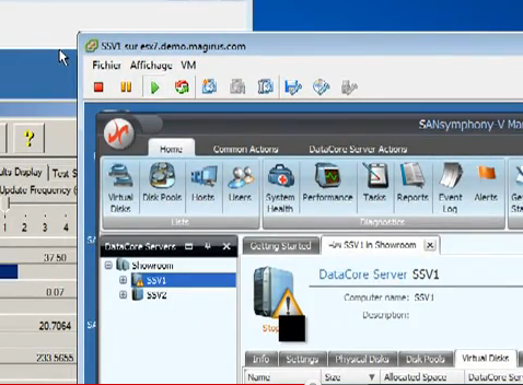 DataCore Software - Virtualisation du Stockage: Vidéo de démonstration ...