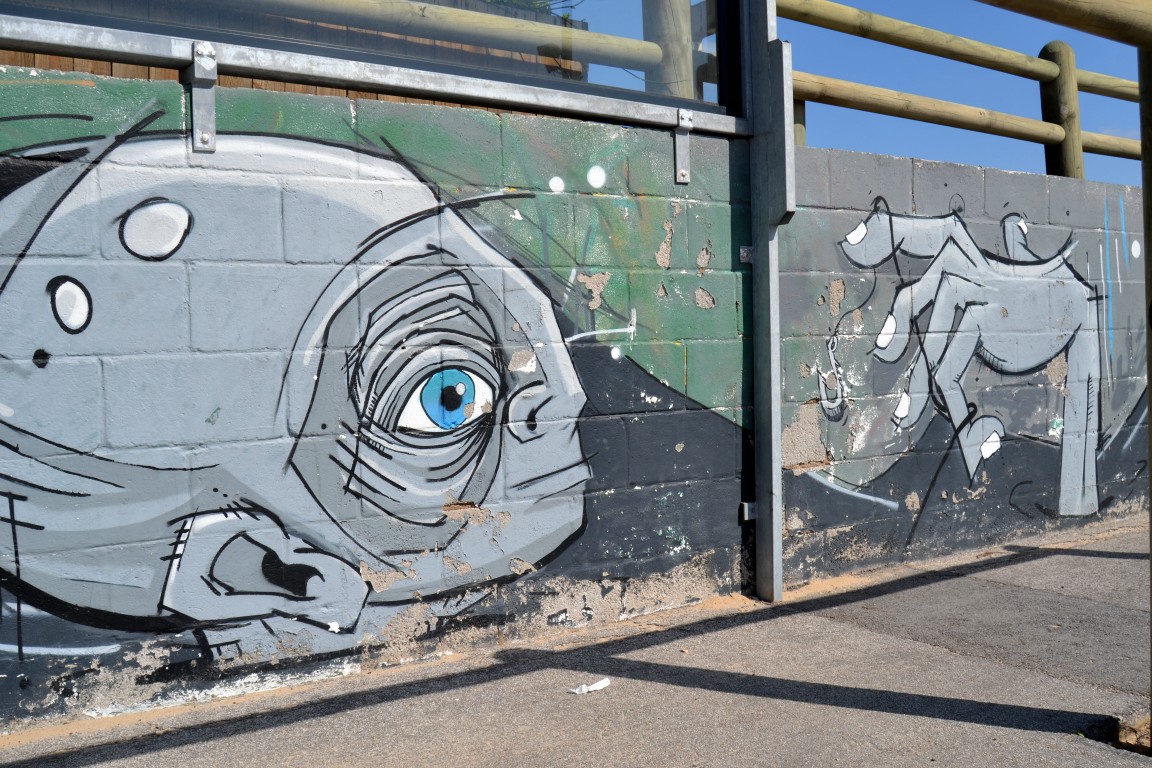 Port Elizabeth Daily Photo: Something Good Graffiti - the alien head