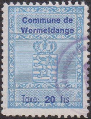 Luxembourg Communal Revenue Stamps: Wormeldange