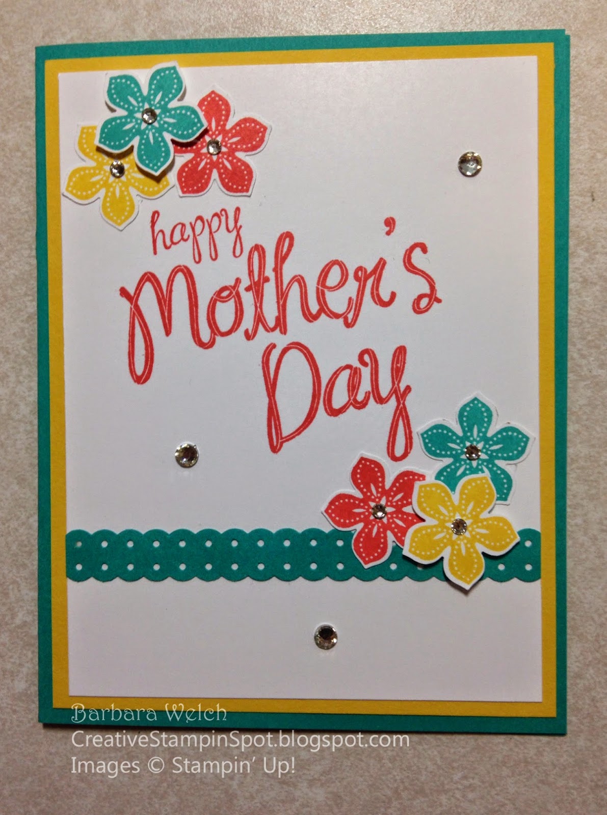 Creative Stampin' Spot: CCMC302 - Happy Mother's Day