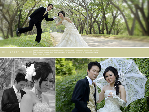 Photo Kolase Pre wedding | Cyan Fotografi