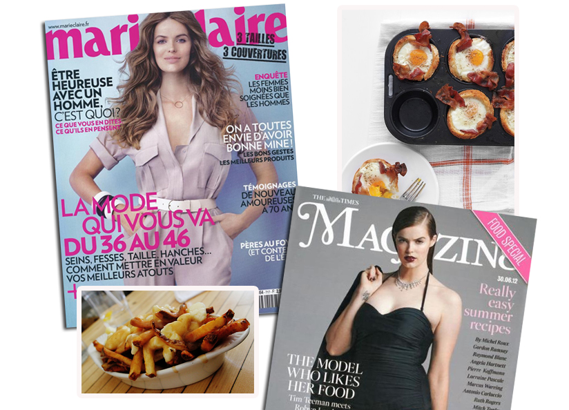 Another reason to love plus size model Robyn Lawley... she has a food ...