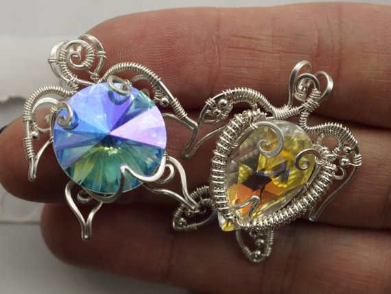 Musical Instrument Inspired Wire Wrapped Pendants and Tutorials by ...