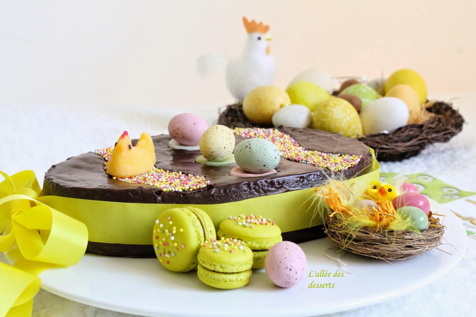 L'allée des desserts: Gâteau de Pâques au chocolat