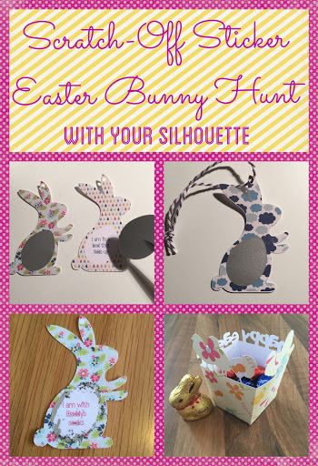Silhouette UK: Scratch-Off Sticker Easter Egg Hunt
