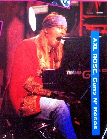 Rock and Heavy Metal Pictures: Axl Rose Photos