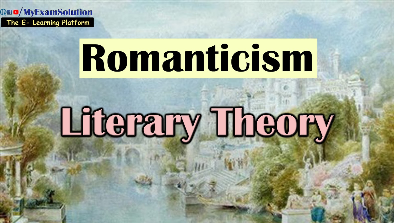 ROMANTICISM | Literary Theory - My Exam Solution