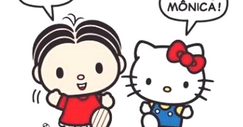 Mônica e Hello Kitty: Amigas e Parceiras