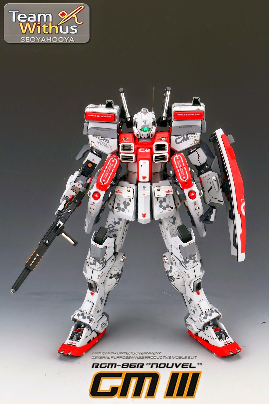 Gundam Family: 1/72 RGM-86R GM III 'Nouvel' Painted Build