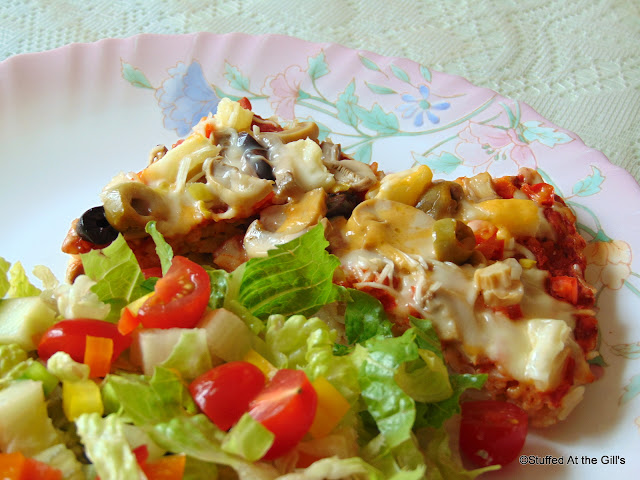 Pizza Rice Casserole