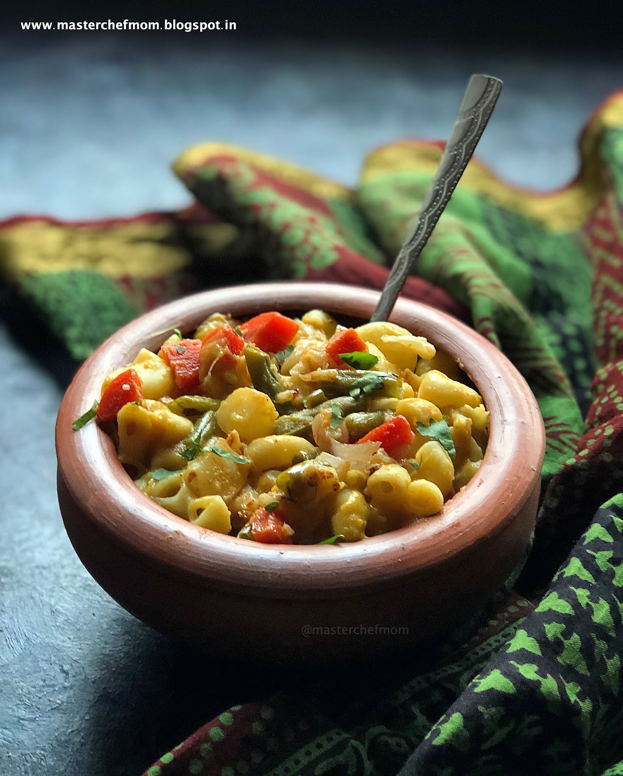 MASTERCHEFMOM: Macaroni and Makhani Recipe | Subz Makhani Mac Recipe ...