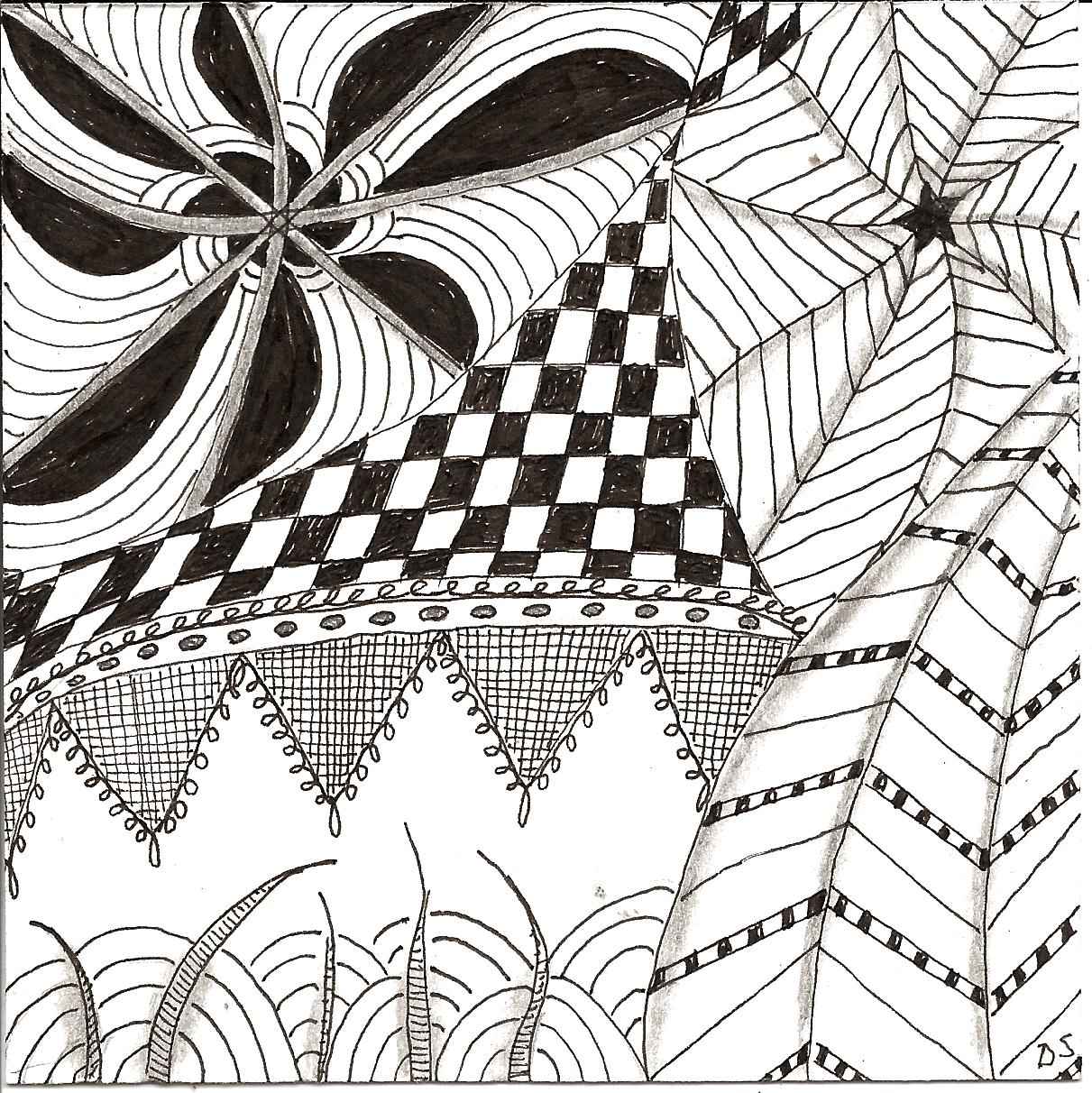 Hunkey Dorey Land: New tangle pattern