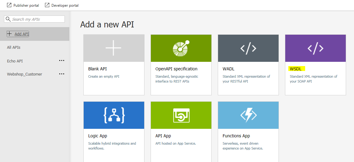 Azure API Management : Exposing backend SOAP service as REST