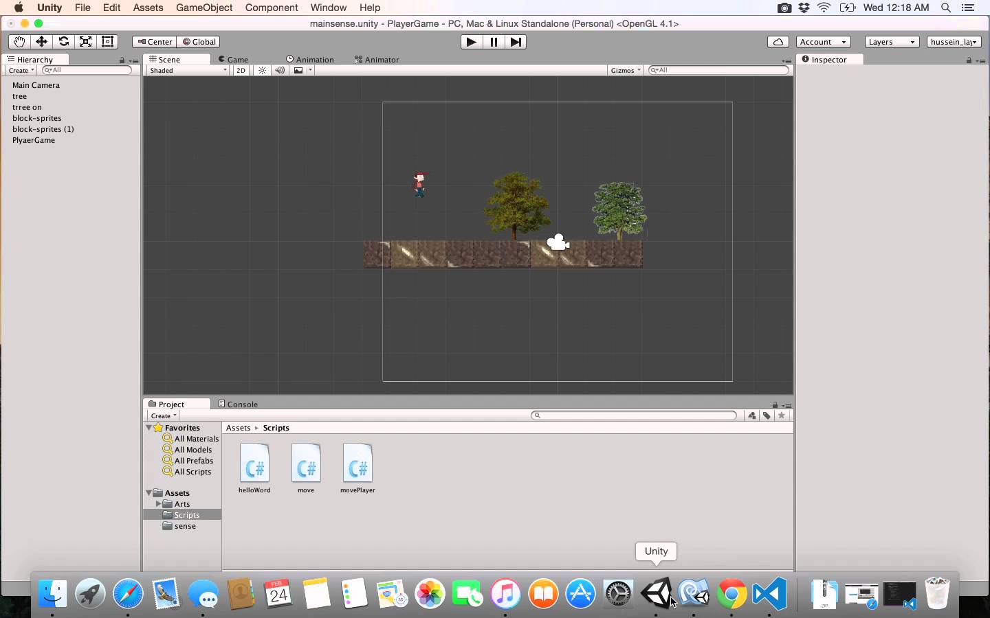 9 Unity 2D Move Player 9-unity-2d-move-player