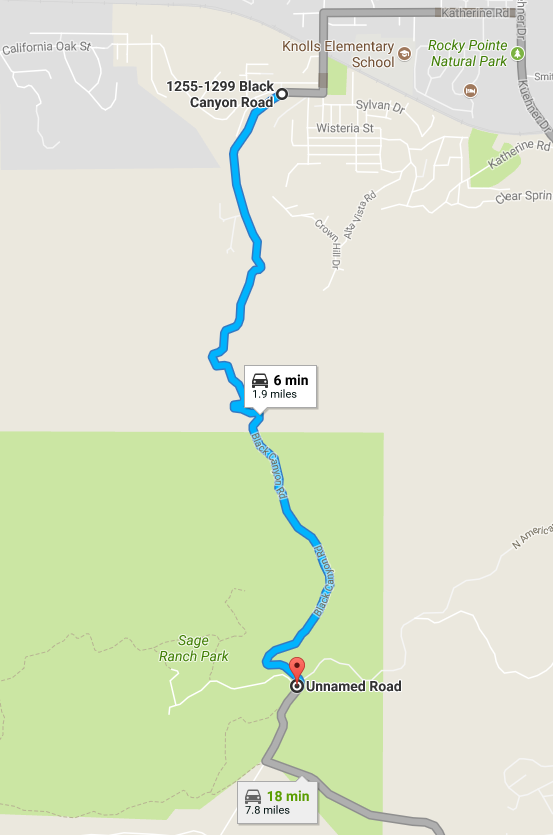 Californian Touge: Black Canyon Rd: Where Are the Guardrails?