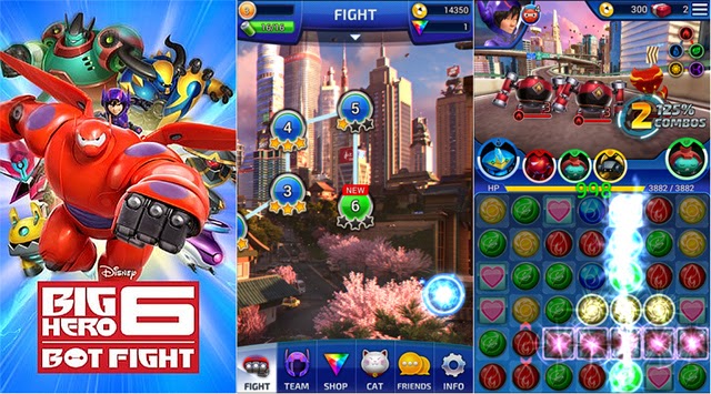 Game Android Gratis Terbaru Big Hero 6 : Bot Fight - GAMEANDROID.ID