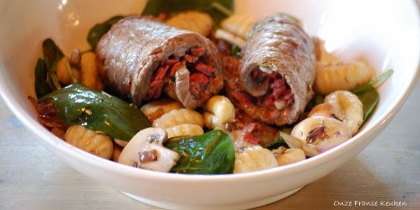Gevulde rundvleesrolletjes - Onze Franse keuken