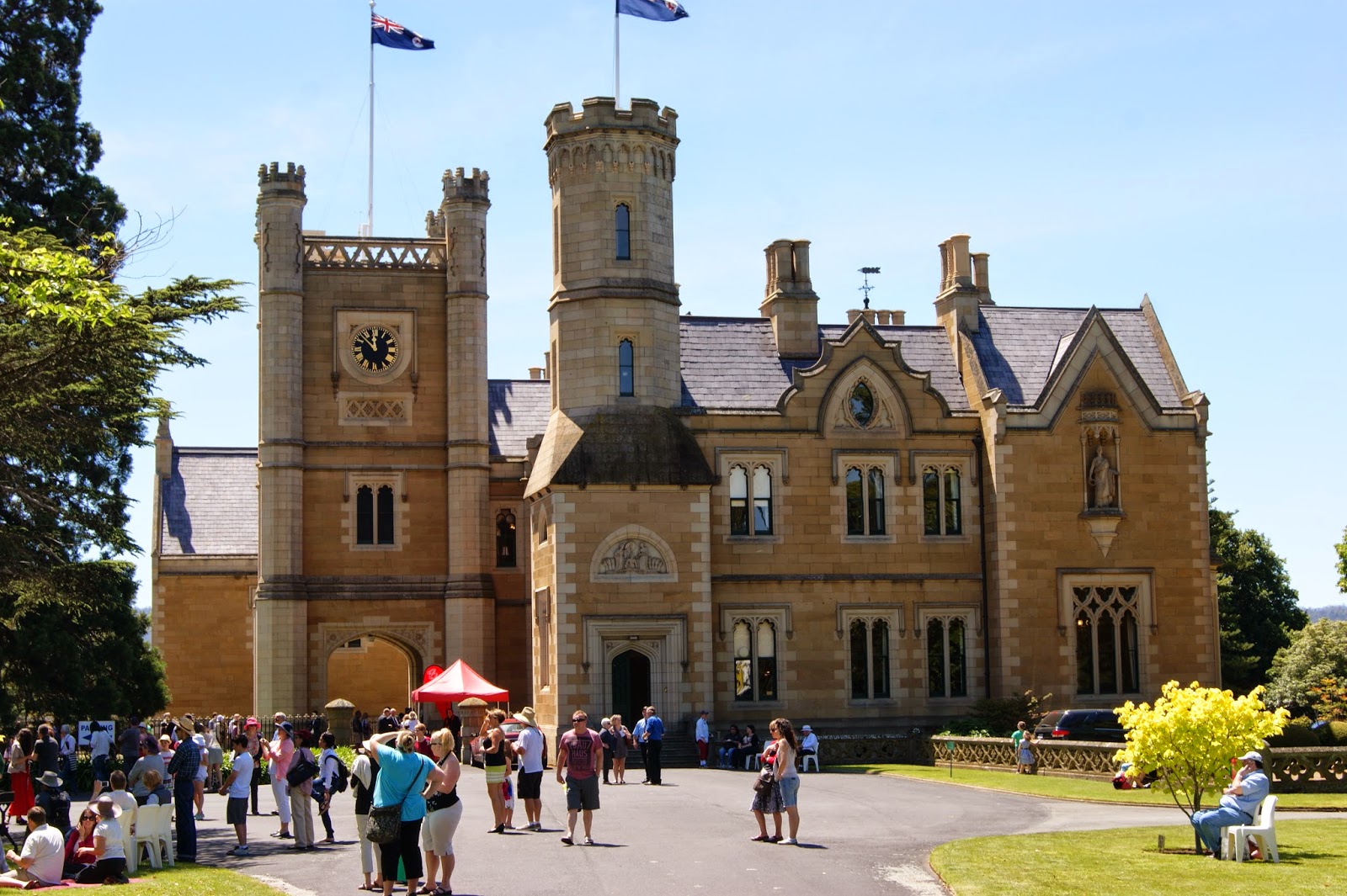 On The Convict Trail: Government House, Hobart