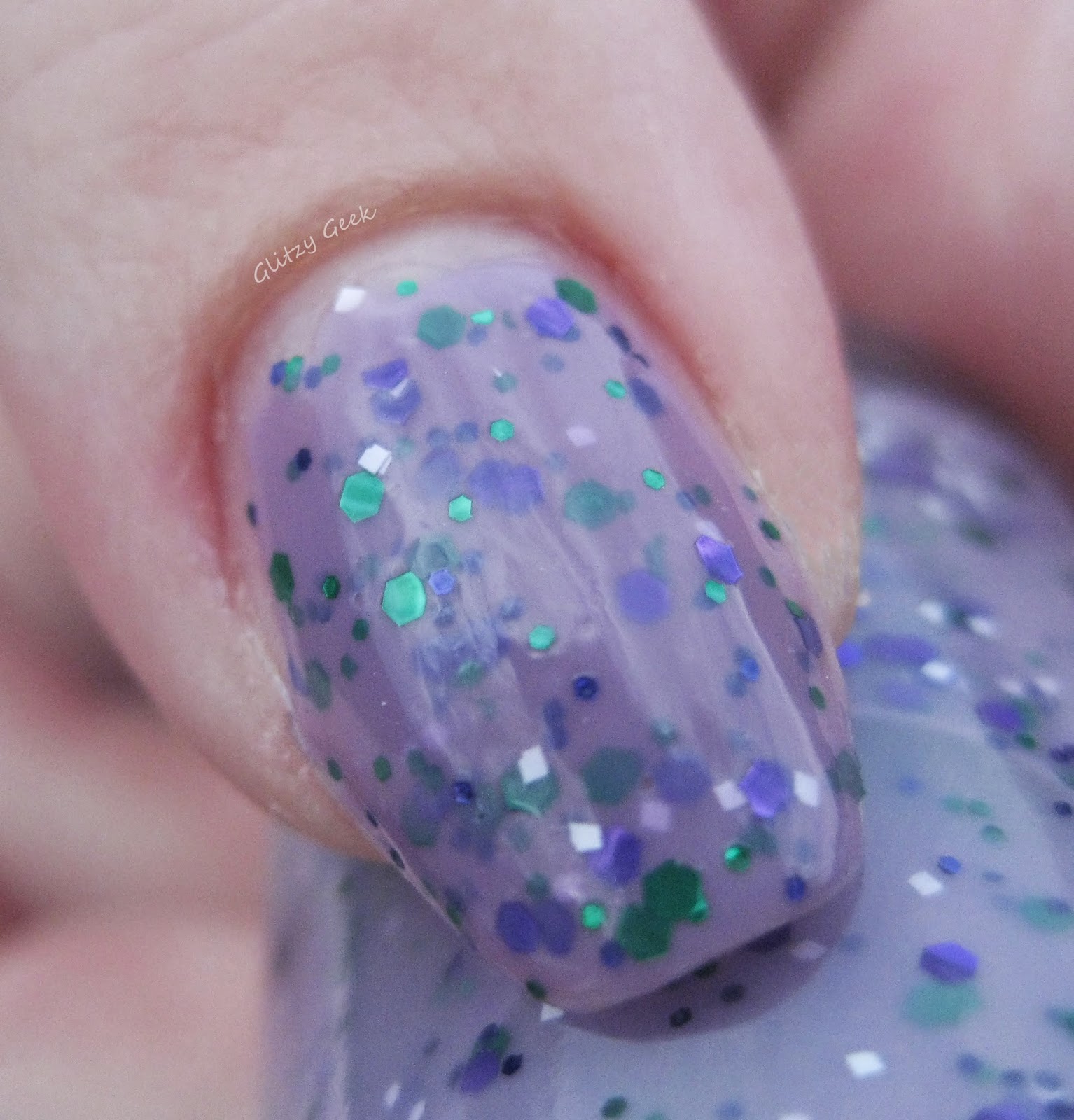 The Glitzy Geek: Review: "Hope For Langston Rose" from Lucky 13 Lacquer