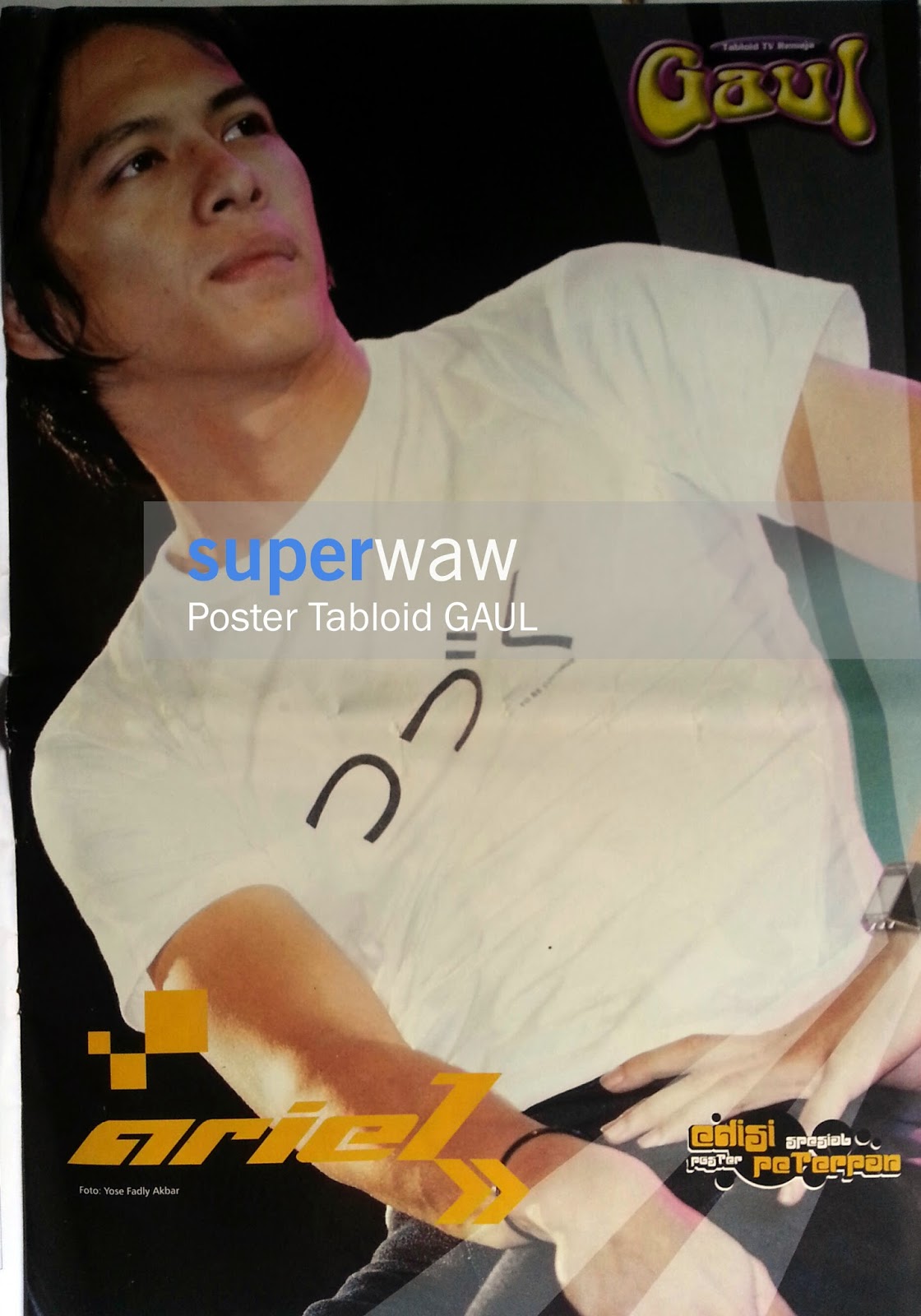 POSTER ARIEL PETERPAN BAND