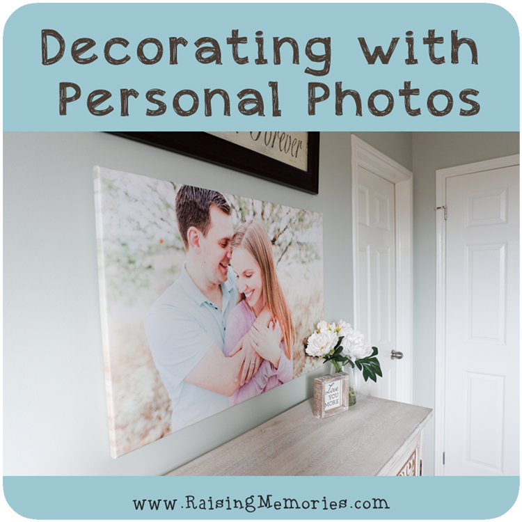 Decorating with Personal Photos (& Canvas Prints Giveaway!)