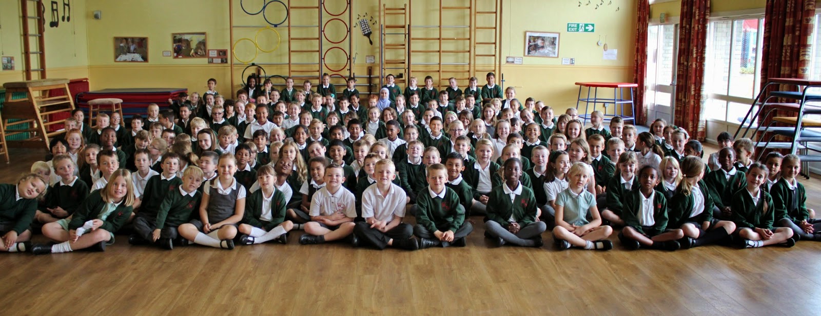 Hacton News: Singing Assembly - Mr Blue Sky
