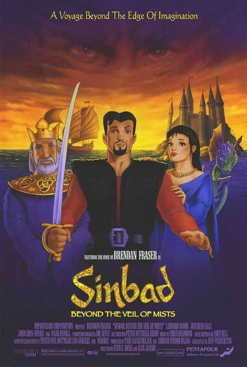 The Geeky Nerfherder: Movie Poster Art: Sinbad (1947 - 2012)
